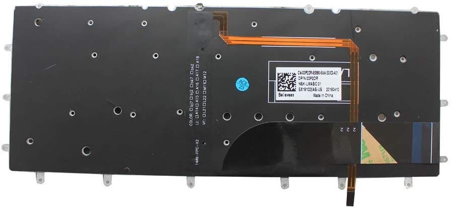 Dell Laptop Keyboard Compatible with XPS 13 9343 13 9350 9360 P54G ...