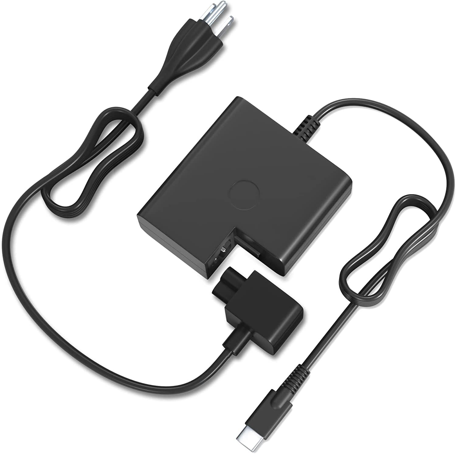 Original HP USB-C Type C square Power Adapter 65W -EVERCOMPS