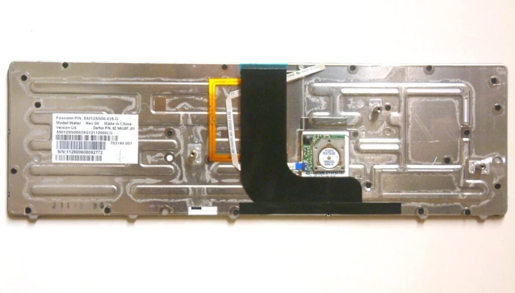 HP EliteBook 8560W 8570W US Keyboard with Frame & Backlit 690647-001 ...