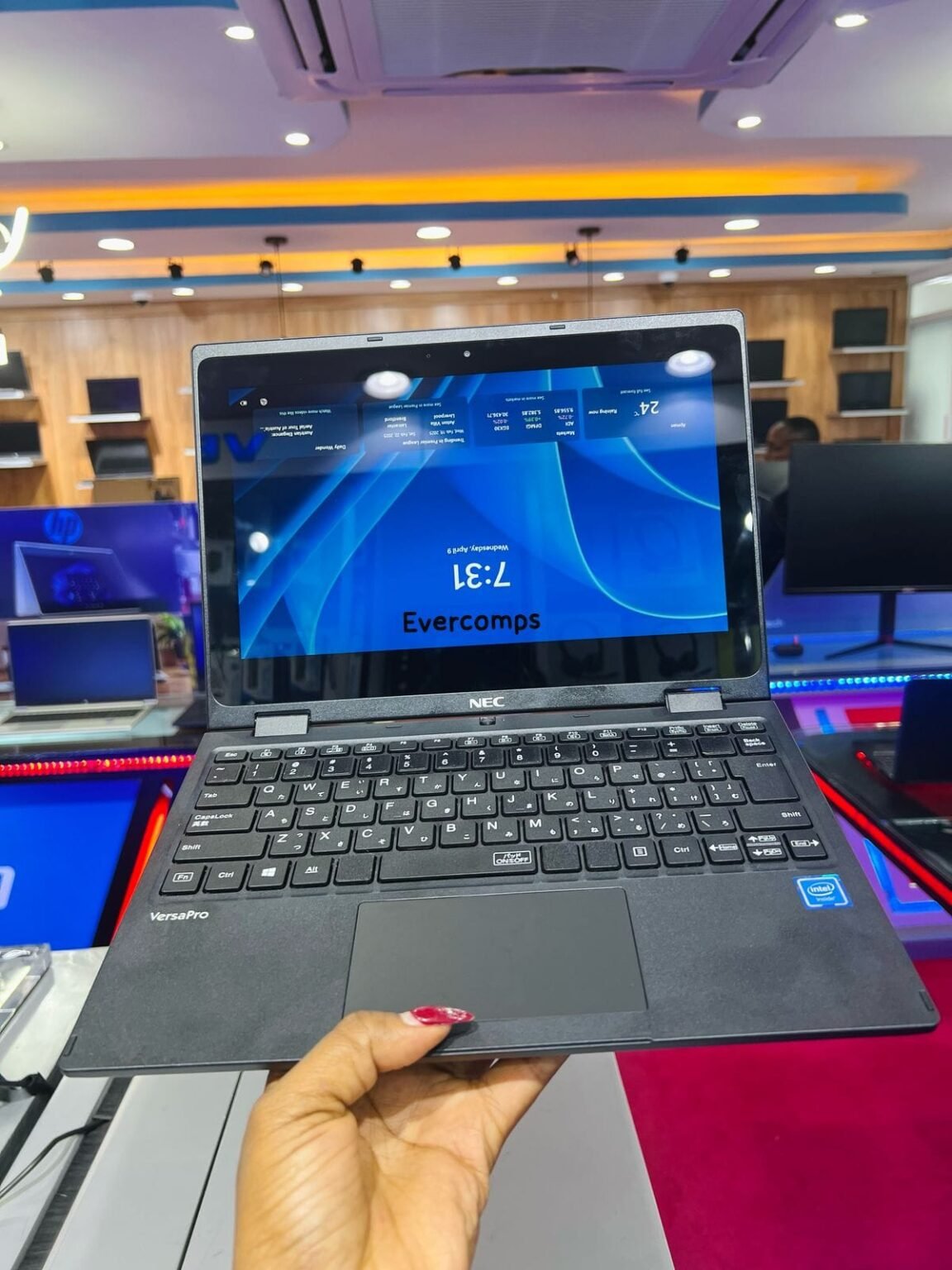 NEC VersaPro VEE11R5 X360 Intel Celeron N4120 4GB RAM 64GB ROM 11 ...