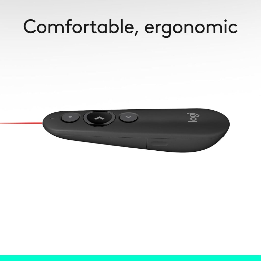 Logitech Wireless Presenter R500s Wireless Presentation Remote ...